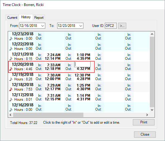 Editing the Dentrix Time Clock | The Dentrix
