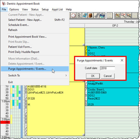 De-Clutter the Appointment Book | Dentrix Canada