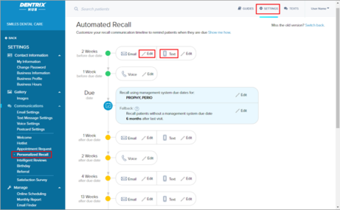 Communicate with Your Patients Using Email and Text Messages | Dentrix ...